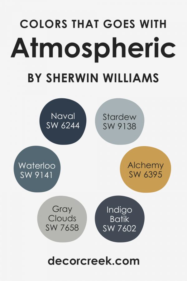 Atmospheric SW 6505 Paint Color by Sherwin-Williams - DecorCreek