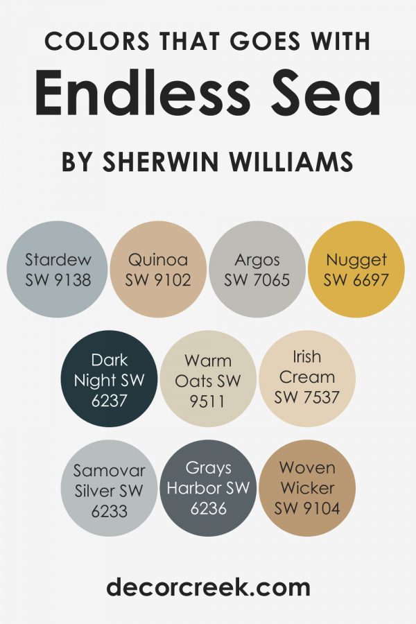 Endless Sea SW 9150 Paint Color by Sherwin-Williams - DecorCreek
