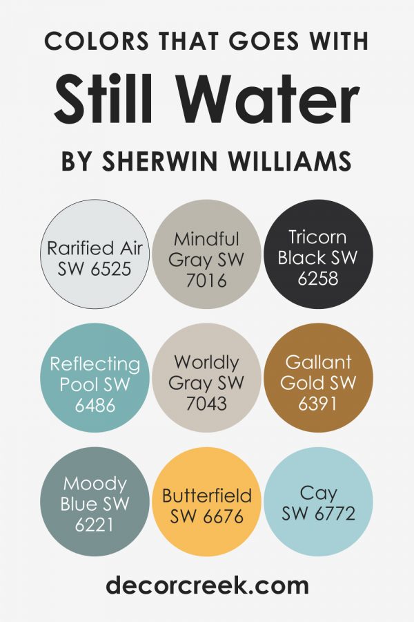Still Water SW 6223 Paint Color by Sherwin Williams - DecorCreek