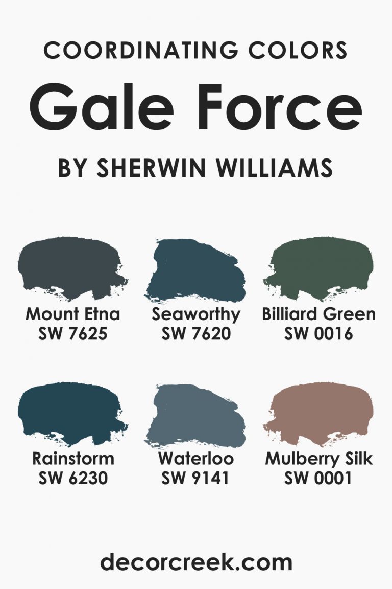 Gale Force SW 7605 Paint Color by Sherwin Williams - DecorCreek