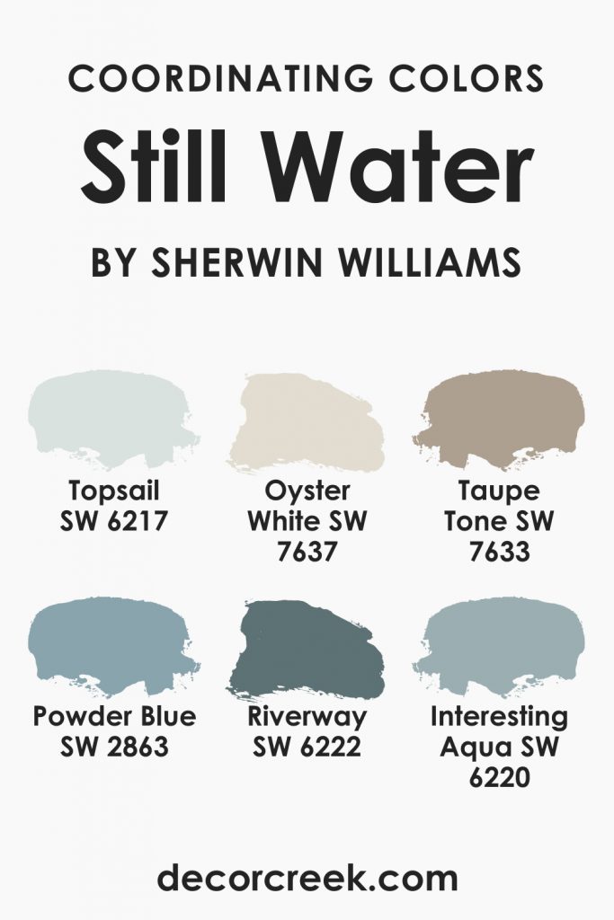 Still Water SW 6223 Paint Color by Sherwin Williams - DecorCreek