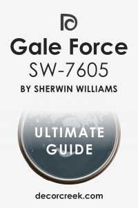 Gale Force SW 7605 Paint Color by Sherwin Williams - DecorCreek
