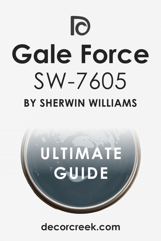 Gale Force SW 7605 Paint Color by Sherwin Williams - DecorCreek