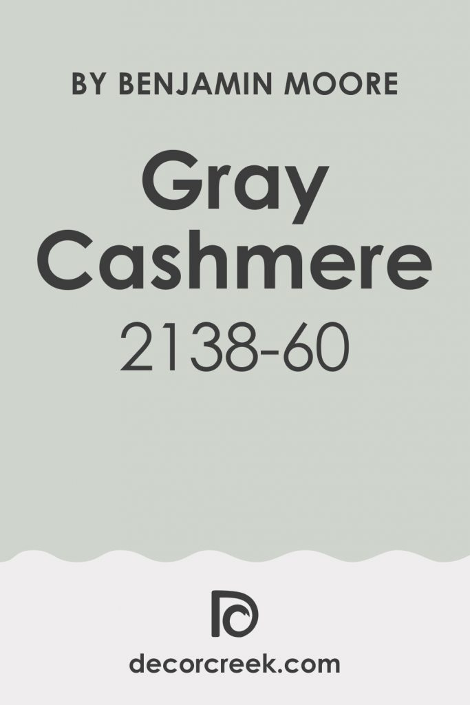 Gray Cashmere 2138-60 Paint Color by Benjamin Moore - DecorCreek