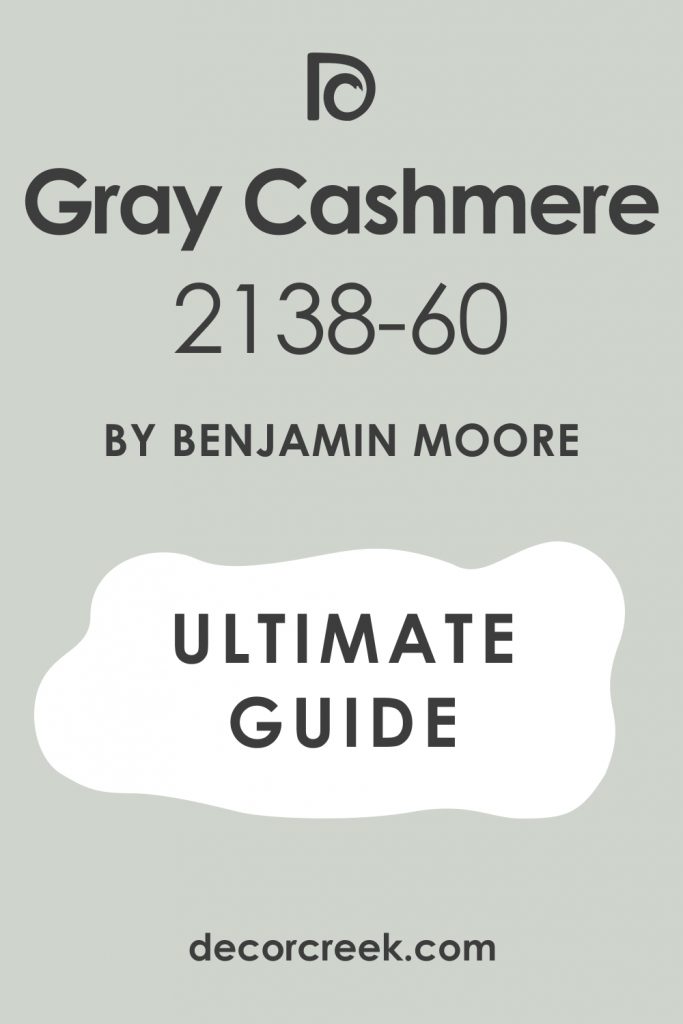 Gray Cashmere 2138-60 Paint Color by Benjamin Moore - DecorCreek