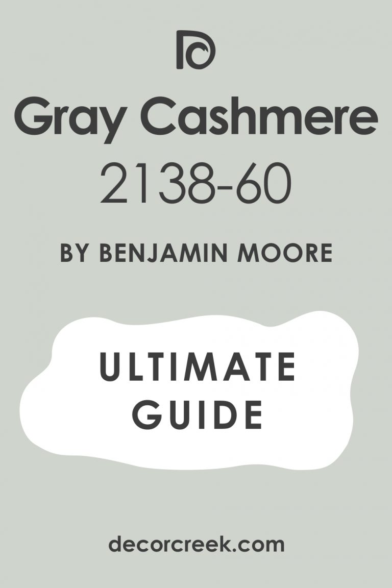Gray Cashmere 2138-60 Paint Color by Benjamin Moore - DecorCreek