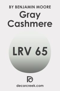 Gray Cashmere 2138-60 Paint Color by Benjamin Moore - DecorCreek