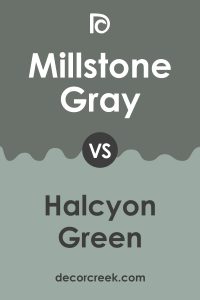 Millstone Gray BM 1581 Paint Color by Benjamin Moore - DecorCreek