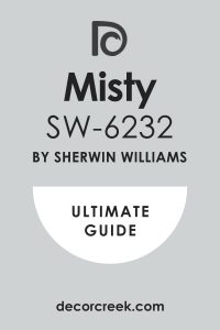 Misty SW 6232 Paint Color by Sherwin-Williams - DecorCreek