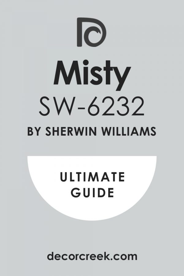 Misty SW 6232 Paint Color by Sherwin-Williams - DecorCreek
