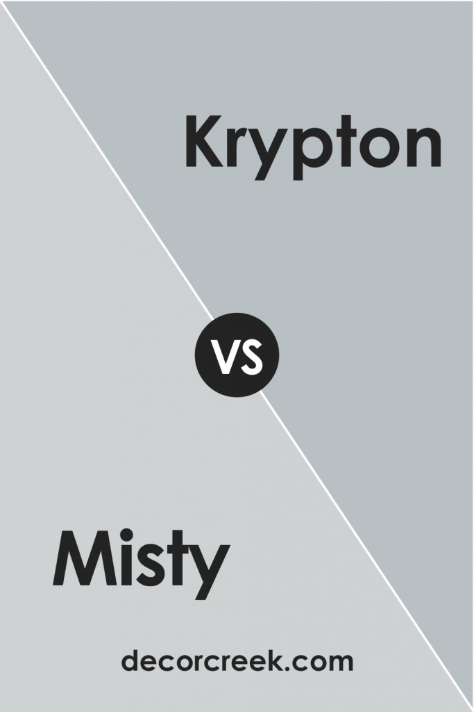 Misty SW 6232 Paint Color by Sherwin-Williams - DecorCreek