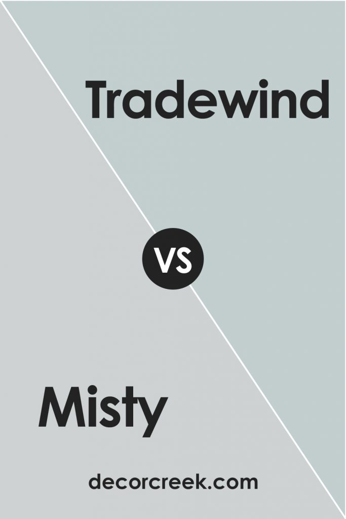 Misty SW 6232 Paint Color by Sherwin-Williams - DecorCreek