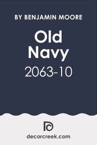 Old Navy 2063-10 Paint Color by Benjamin Moore - DecorCreek