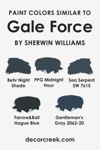 Gale Force SW 7605 Paint Color by Sherwin Williams - DecorCreek