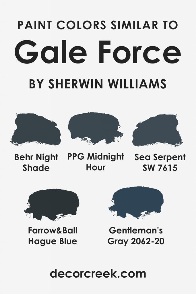 Gale Force SW 7605 Paint Color by Sherwin Williams - DecorCreek