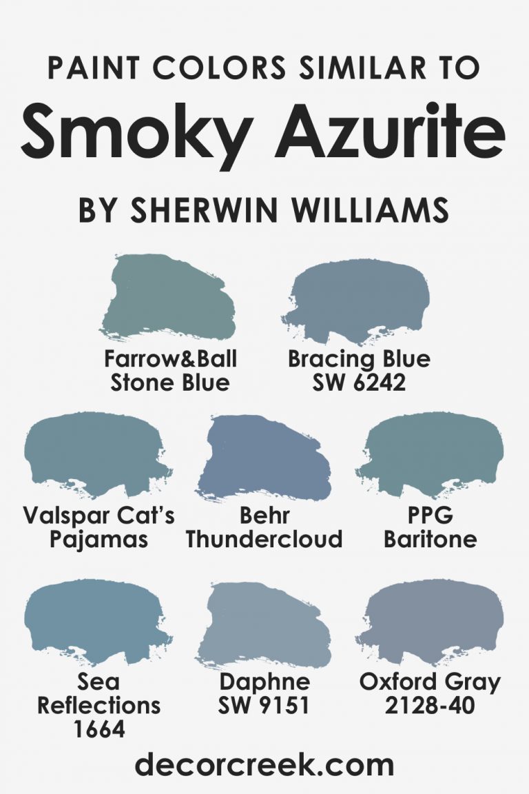 Smoky Azurite SW 9148 Paint Color by Sherwin-Williams - DecorCreek
