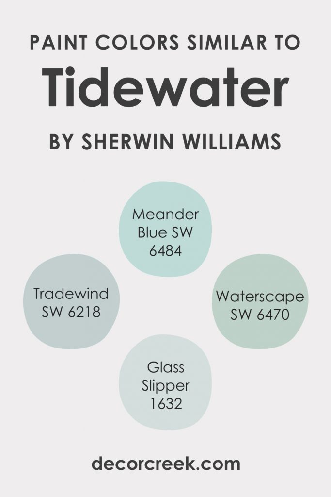 Tidewater SW 6477 Paint Color by Sherwin-Williams - DecorCreek
