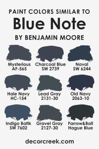 Blue Note 2129-30 Paint Color by Benjamin Moore - DecorCreek
