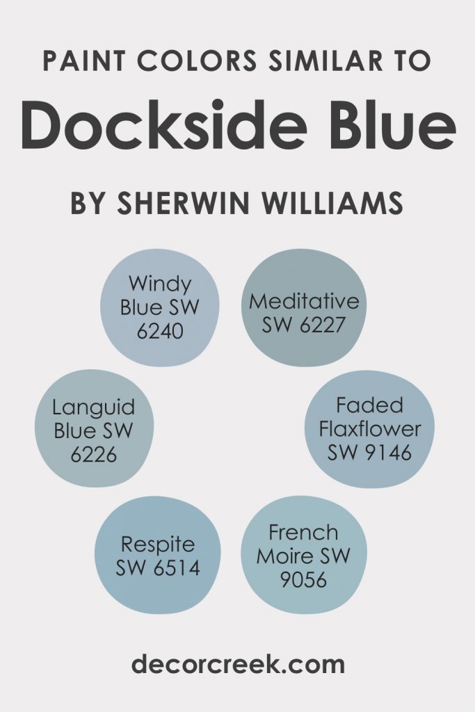 Dockside Blue SW 7601 Paint Color by Sherwin-Williams