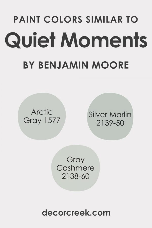 Quiet Moments BM 1563 Paint Color by Benjamin Moore - DecorCreek