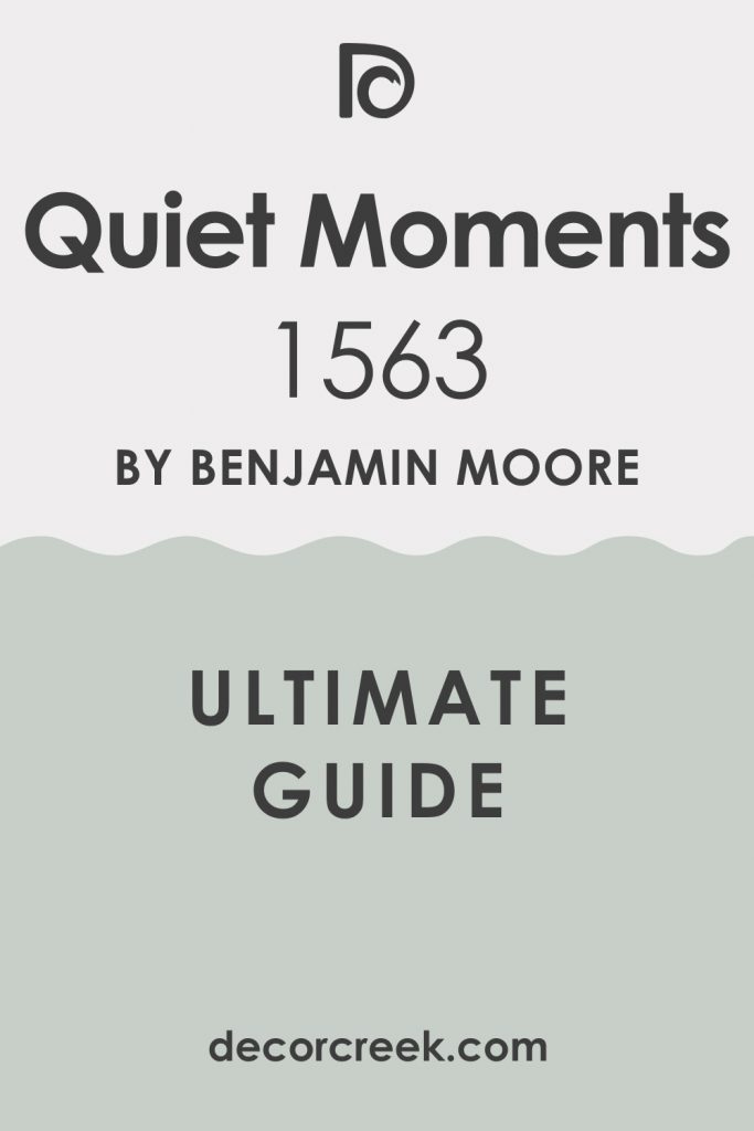 Quiet Moments BM 1563 Paint Color by Benjamin Moore - DecorCreek