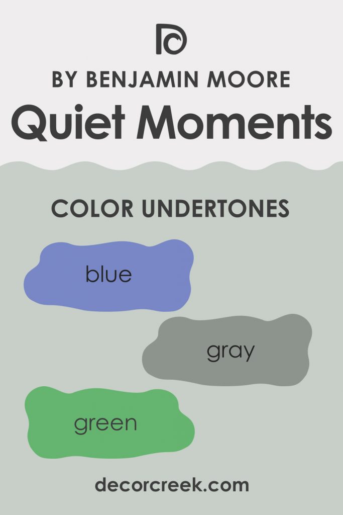 Quiet Moments BM 1563 Paint Color by Benjamin Moore - DecorCreek