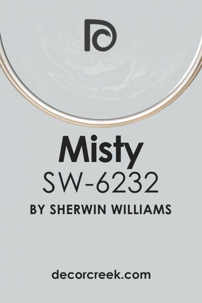 Misty SW 6232 Paint Color by Sherwin-Williams - DecorCreek