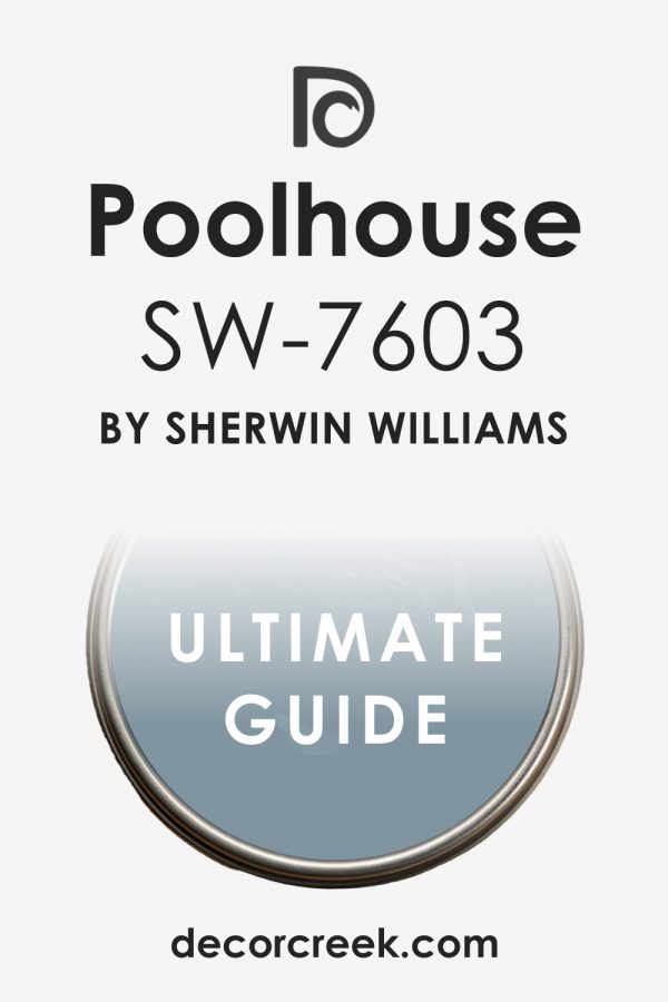 Poolhouse SW 7603 Paint Color by Sherwin Williams - DecorCreek