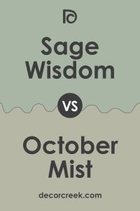 Sage Wisdom CSP-775 Paint Color by Benjamin Moore - DecorCreek