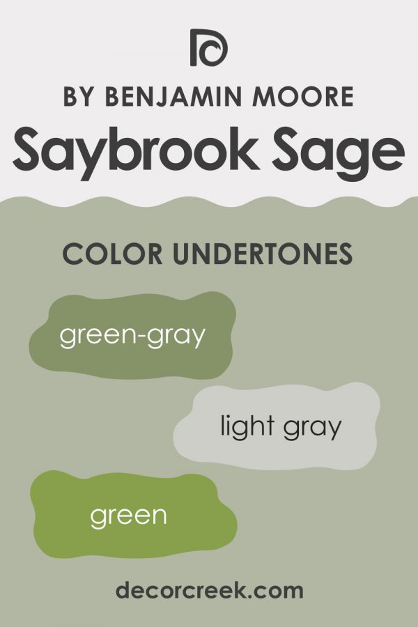 Saybrook Sage HC-114 Paint Color by Benjamin Moore - DecorCreek