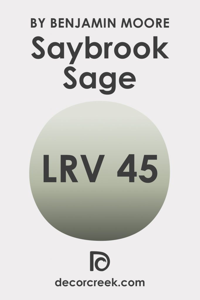 Saybrook Sage HC-114 Paint Color by Benjamin Moore - DecorCreek