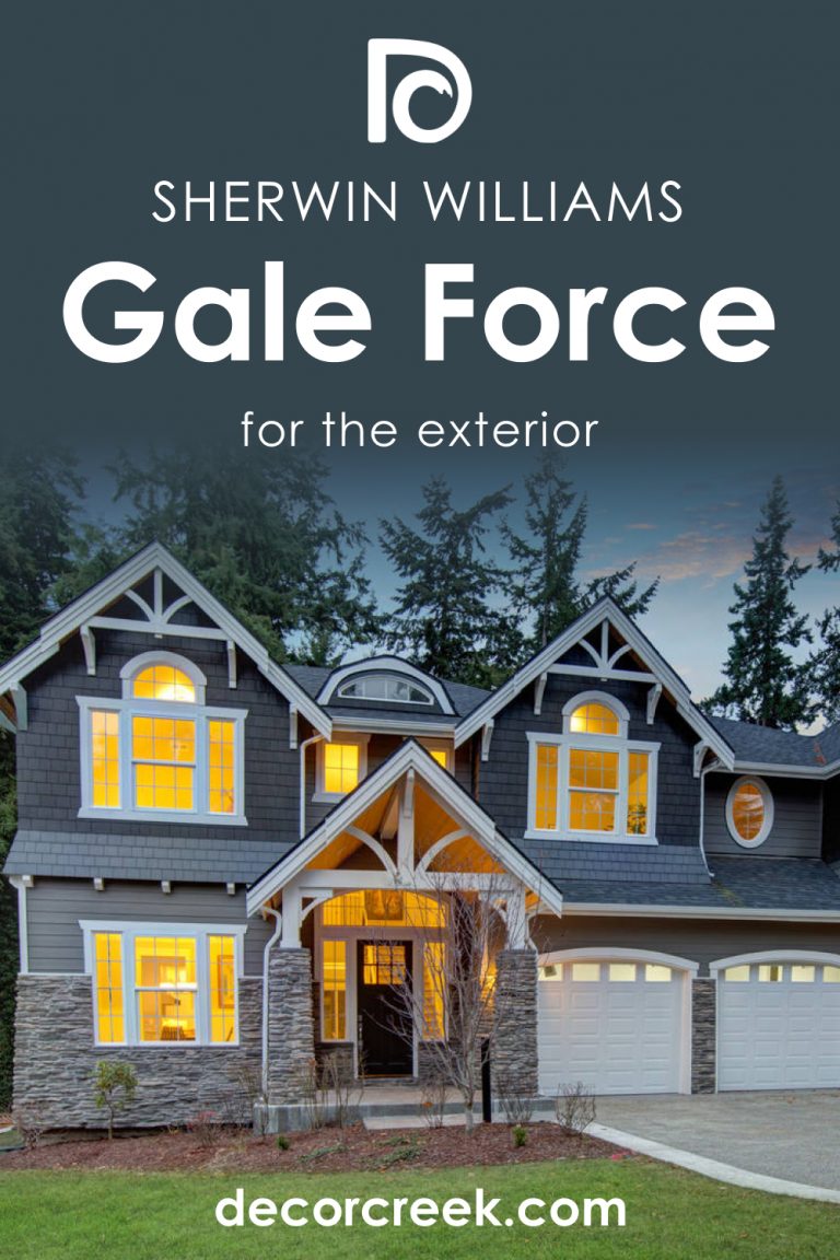 Gale Force SW 7605 Paint Color by Sherwin Williams - DecorCreek