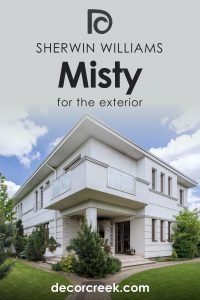 Misty SW 6232 Paint Color by Sherwin-Williams - DecorCreek