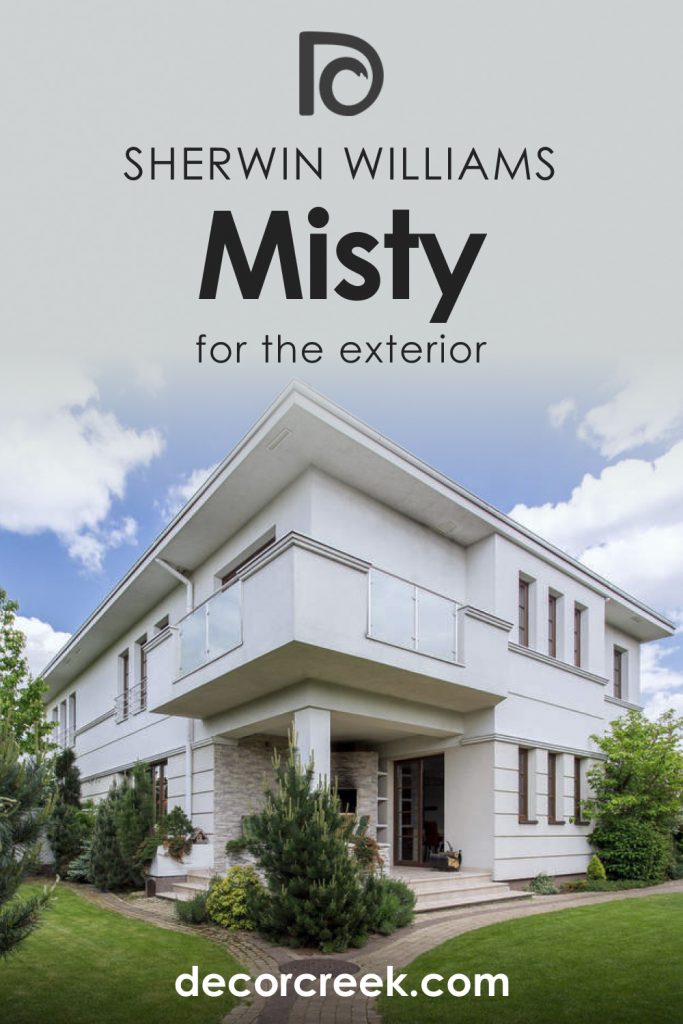 Misty SW 6232 Paint Color by Sherwin-Williams - DecorCreek