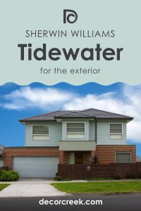 Tidewater SW 6477 Paint Color by Sherwin-Williams - DecorCreek