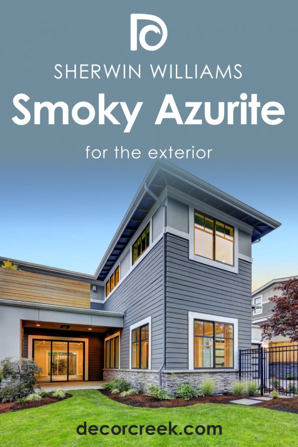 Smoky Azurite SW 9148 Paint Color by Sherwin-Williams - DecorCreek