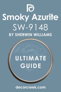 Smoky Azurite SW 9148 Paint Color by Sherwin-Williams - DecorCreek