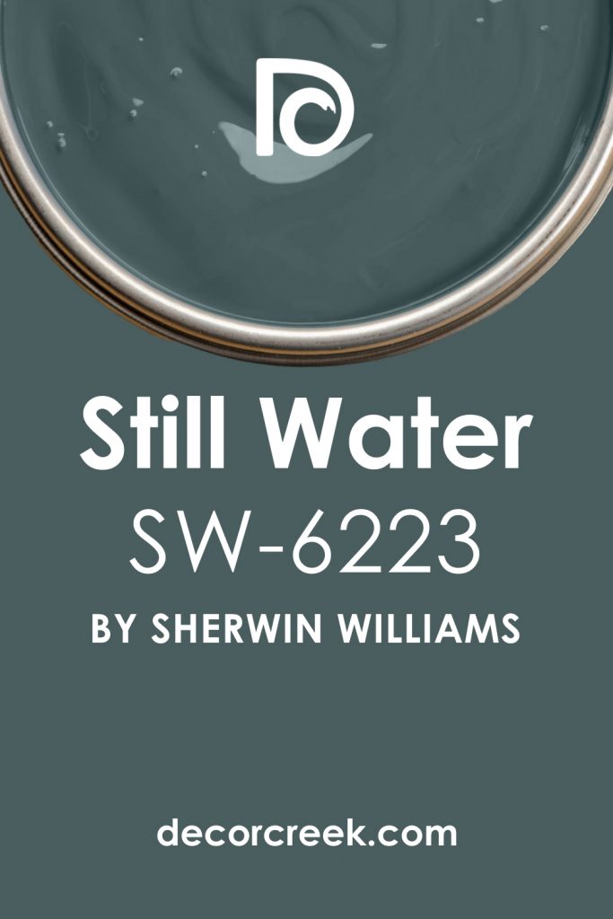 Still Water SW 6223 Paint Color by Sherwin Williams - DecorCreek