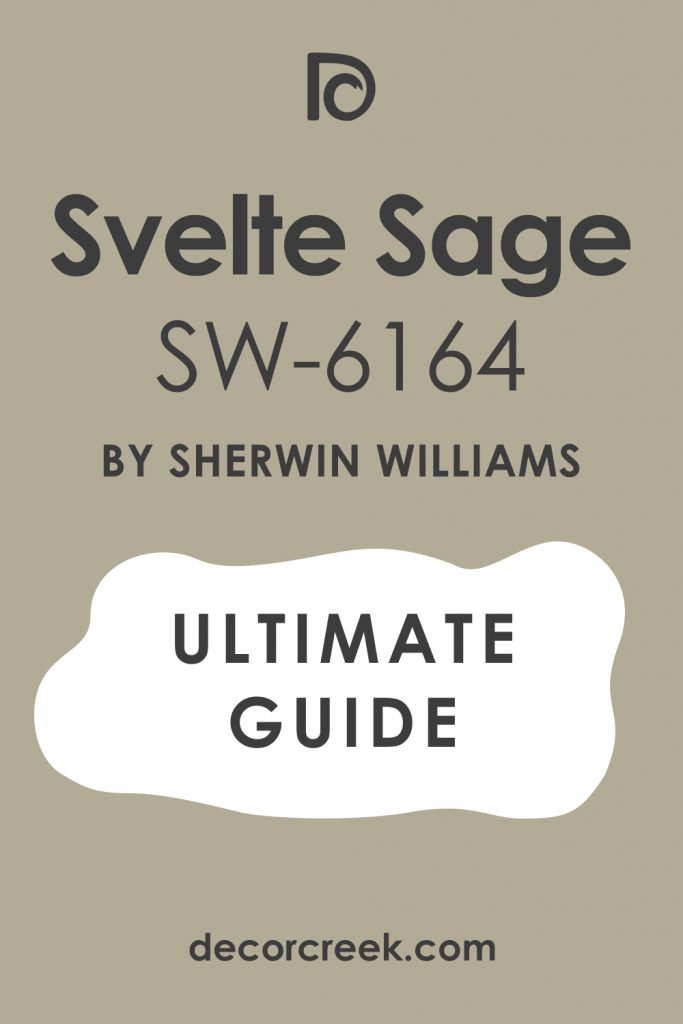 Svelte Sage SW-6164 Paint Color by Sherwin-Williams - DecorCreek