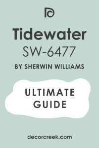 Tidewater SW 6477 Paint Color by Sherwin-Williams - DecorCreek