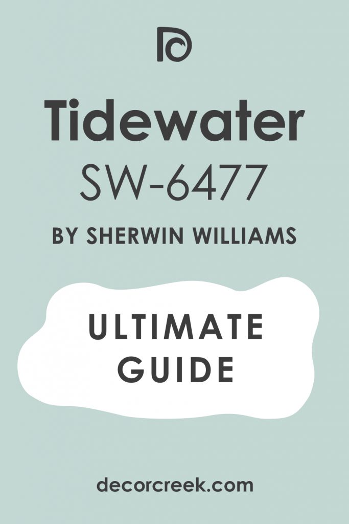 Tidewater SW 6477 Paint Color by Sherwin-Williams - DecorCreek