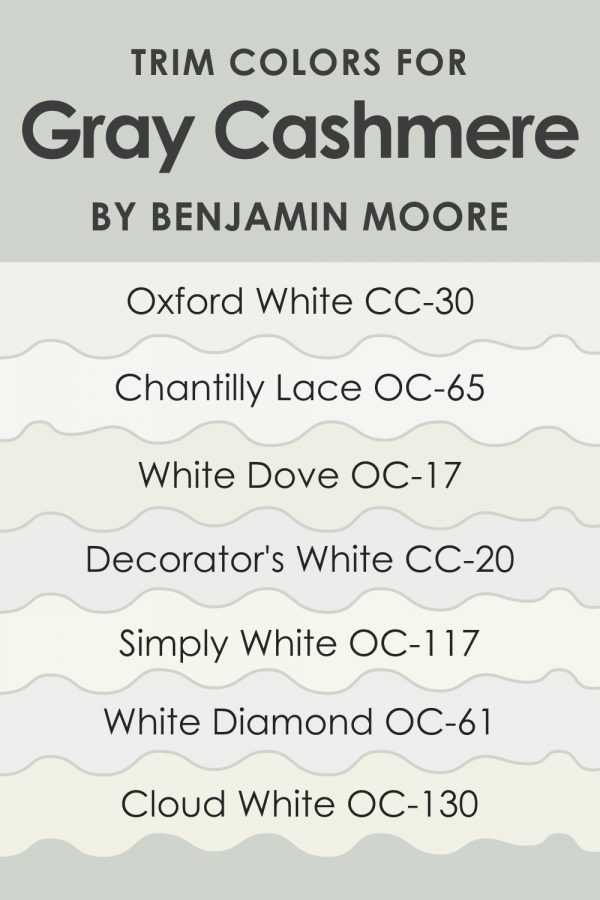 Gray Cashmere 2138-60 Paint Color by Benjamin Moore - DecorCreek