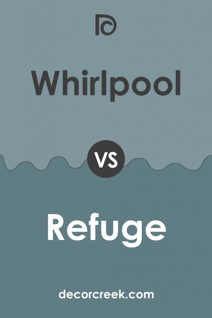 Whirlpool SW 9135 Paint Color by Sherwin Williams - DecorCreek