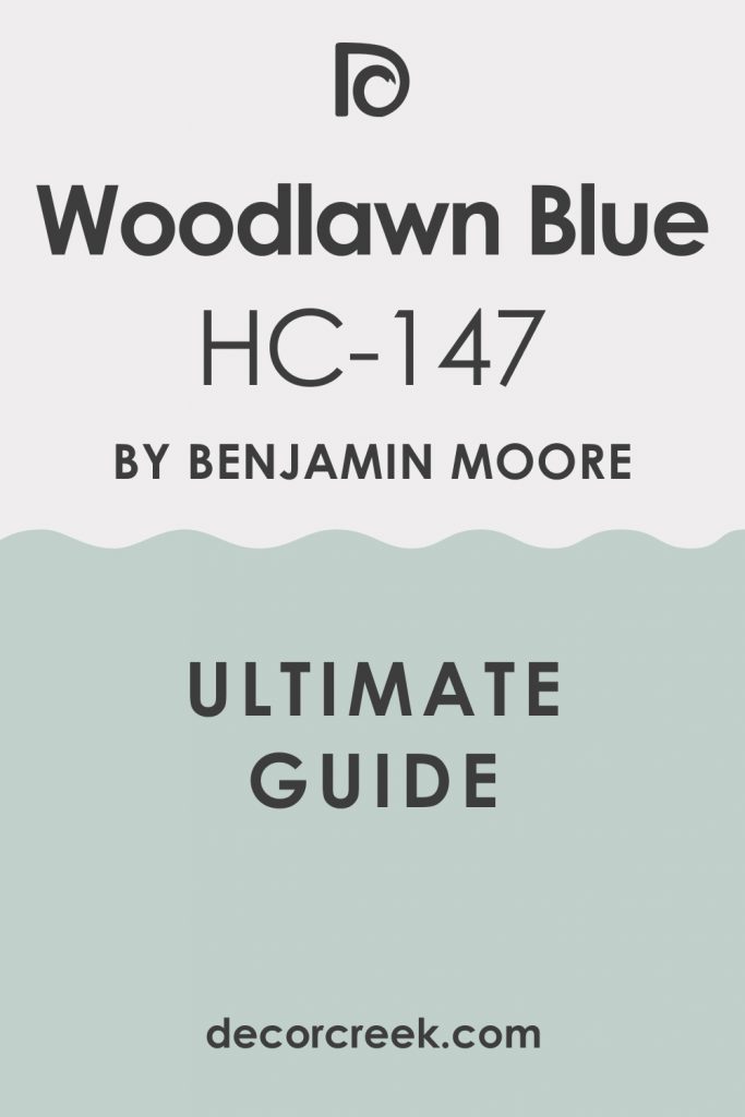 Woodlawn Blue HC-147 Paint Color by Benjamin Moore - DecorCreek