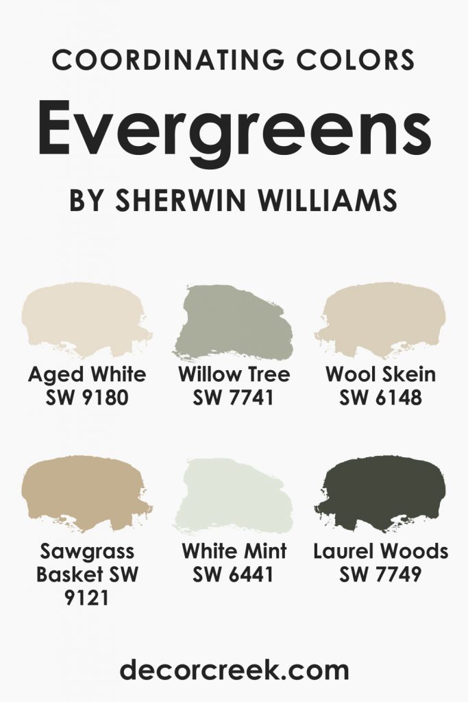 Evergreens SW 6447 Paint Color Sherwin-Williams
