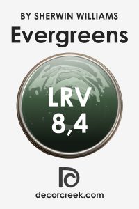 Evergreens SW 6447 Paint Color Sherwin-Williams