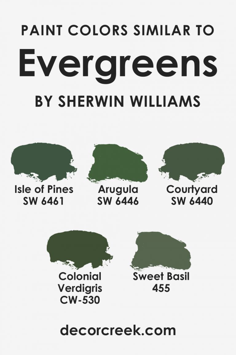 Evergreens SW 6447 Paint Color Sherwin-Williams