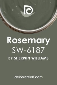 Rosemary SW 6187 Paint Color by Sherwin-Williams - DecorCreek