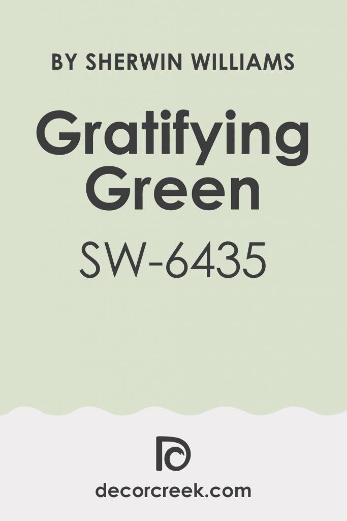 Gratifying Green SW 6435 Paint Color by Sherwin-Williams