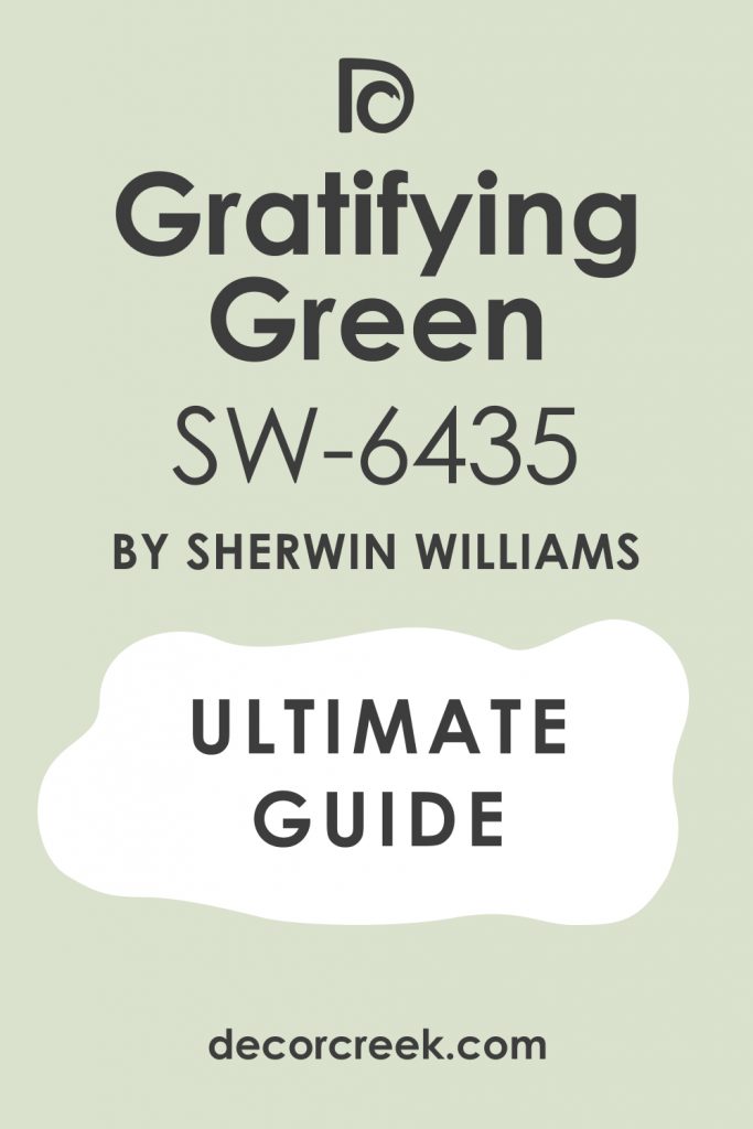 Gratifying Green SW 6435 Paint Color by Sherwin-Williams